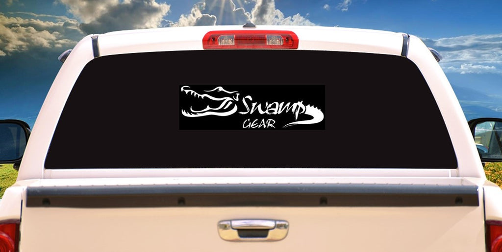 Large Window Decal – Swamp Gear